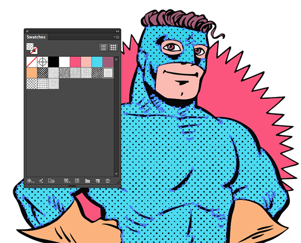 10 Distressed Vector Halftone Patterns For Illustrator