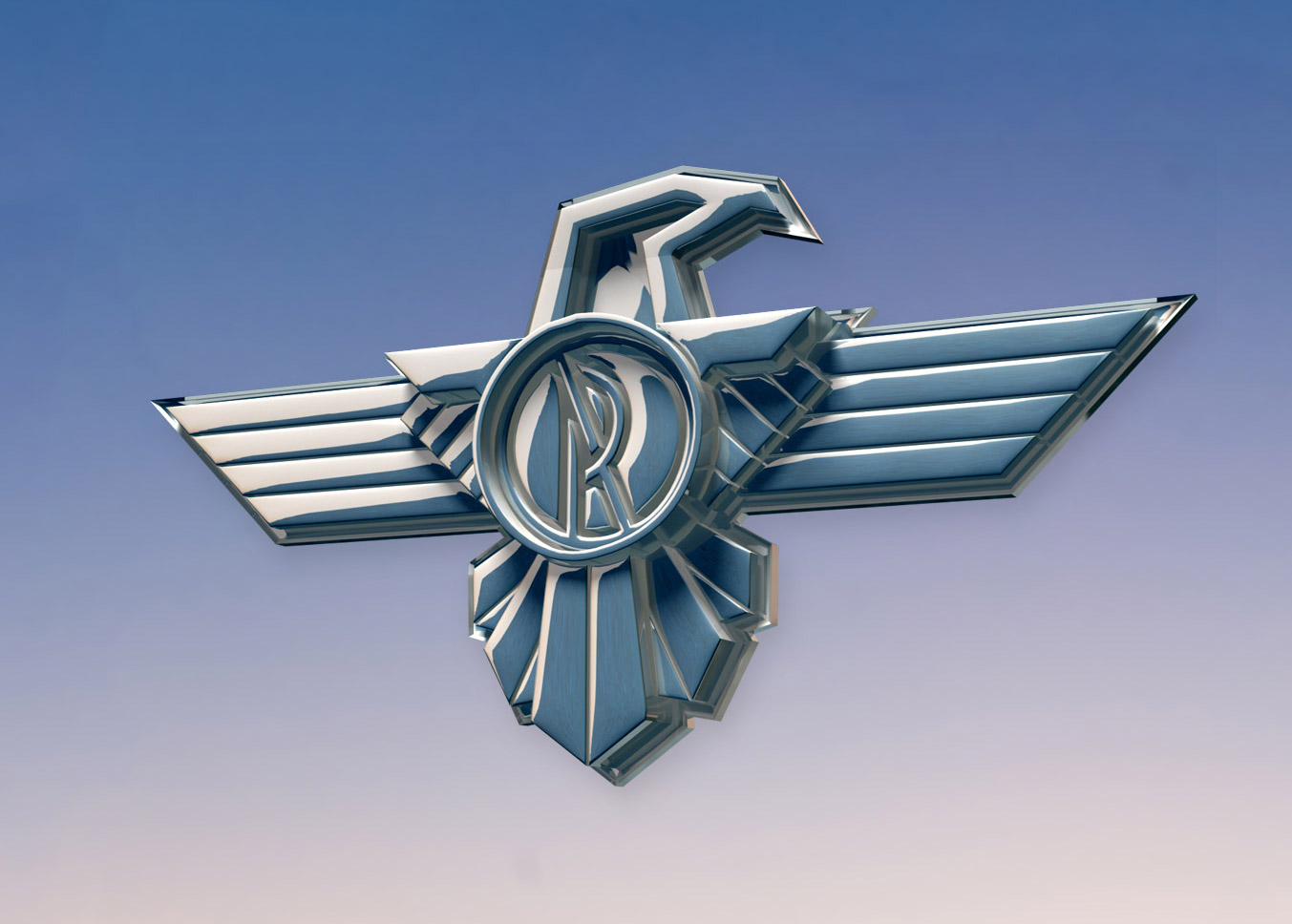 How To Create A 3D Chrome Badge In Photoshop