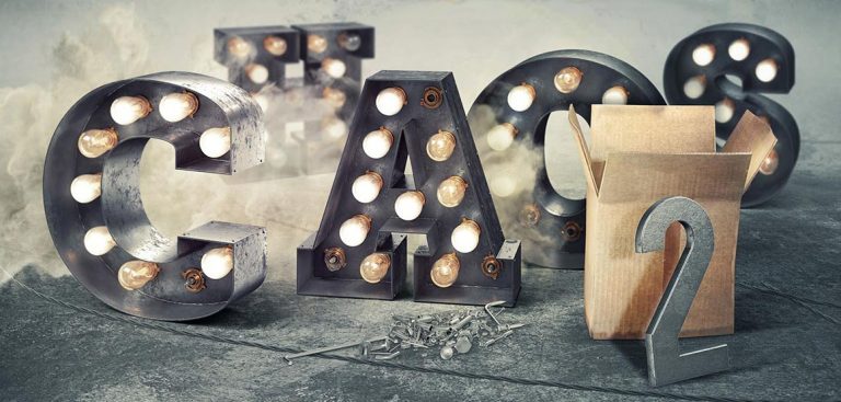 3D Marquee Light Bulb Letters