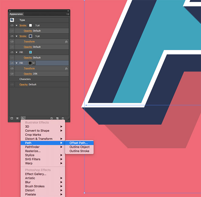 How To Create An Editable Retro Text Style In Illustrator