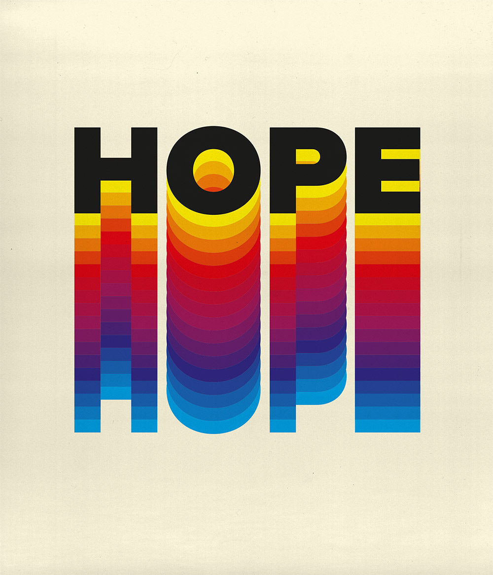 How To Create A Colorful Retro Style Rainbow Text Effect In Adobe Illustrator