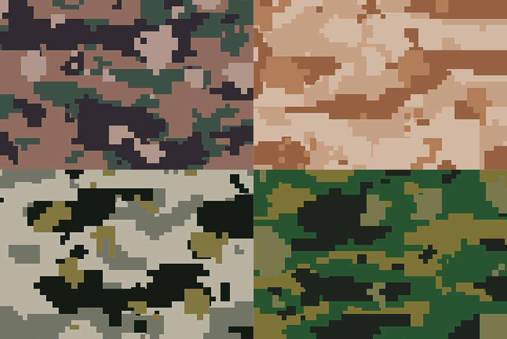 Video Tutorial How To Make Digital Camo Patterns In Photoshop