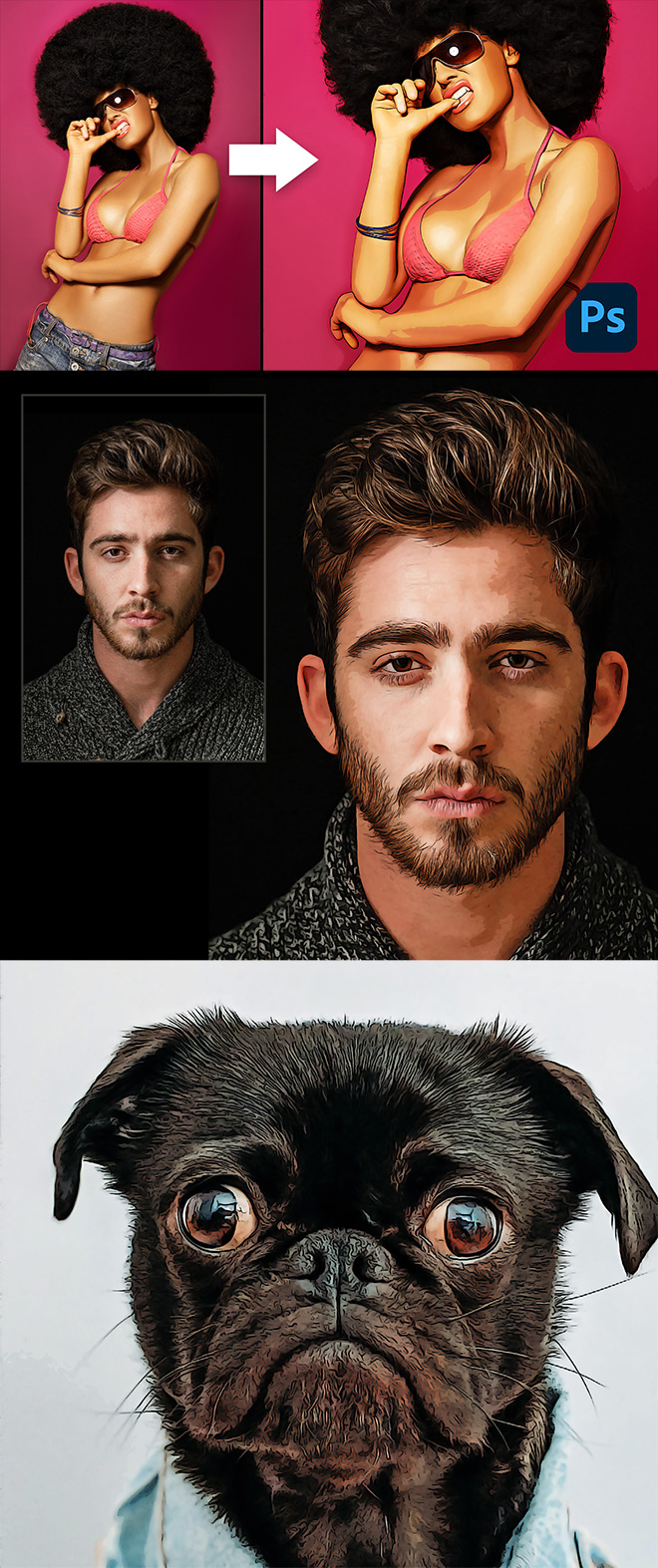 Turn Photos Into A Cartoon Effect Photoshop Tutorial Web Design Hawks