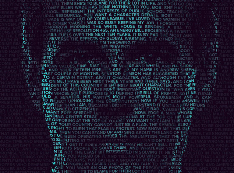 Text Portrait Effect in Photoshop